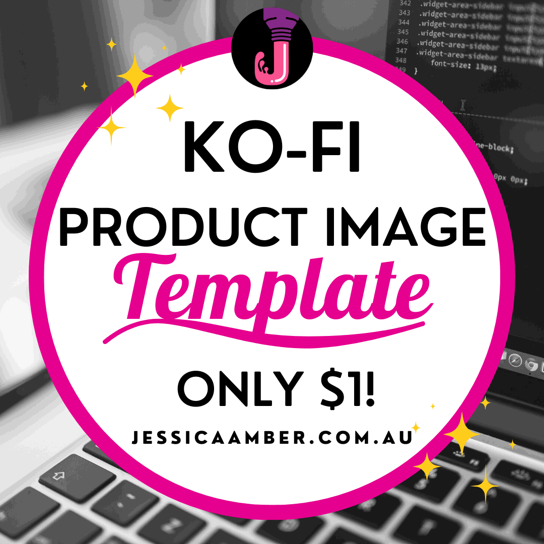 Ko-Fi Product Image Template - JessicaAmber